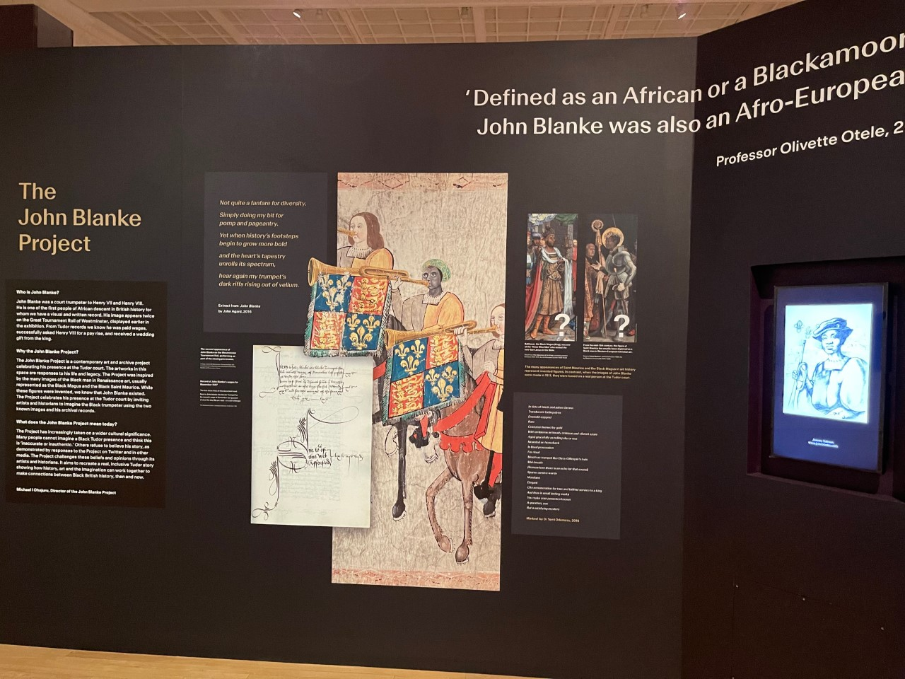John Blanke Project now part of the National Portrait Gallery ...